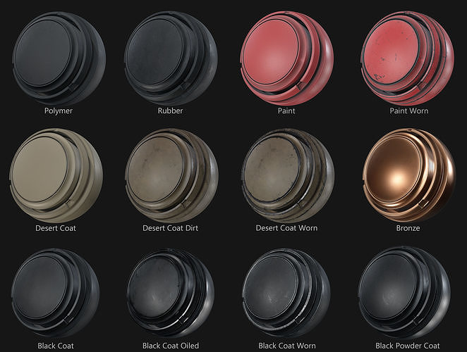 Modern Guns Smart Materials Texture | CGTrader