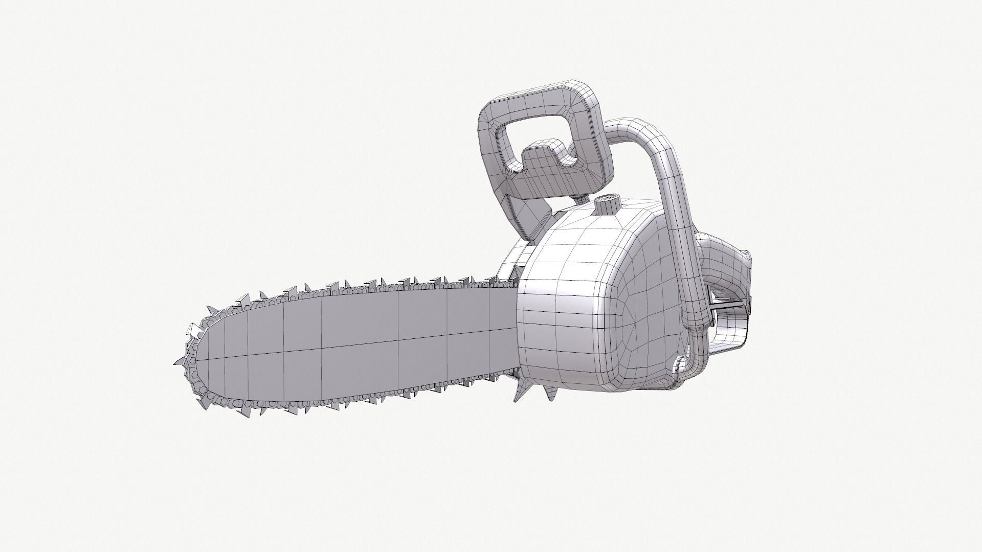 3D model Chainsaw VR / AR / low-poly | CGTrader