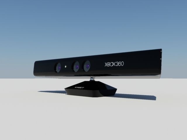 Microsoft Xbox360 Kinect 3D model | CGTrader