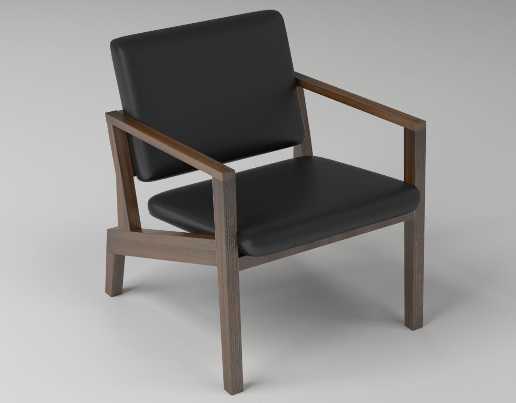 Maxwell Lounge Chair 3D model | CGTrader