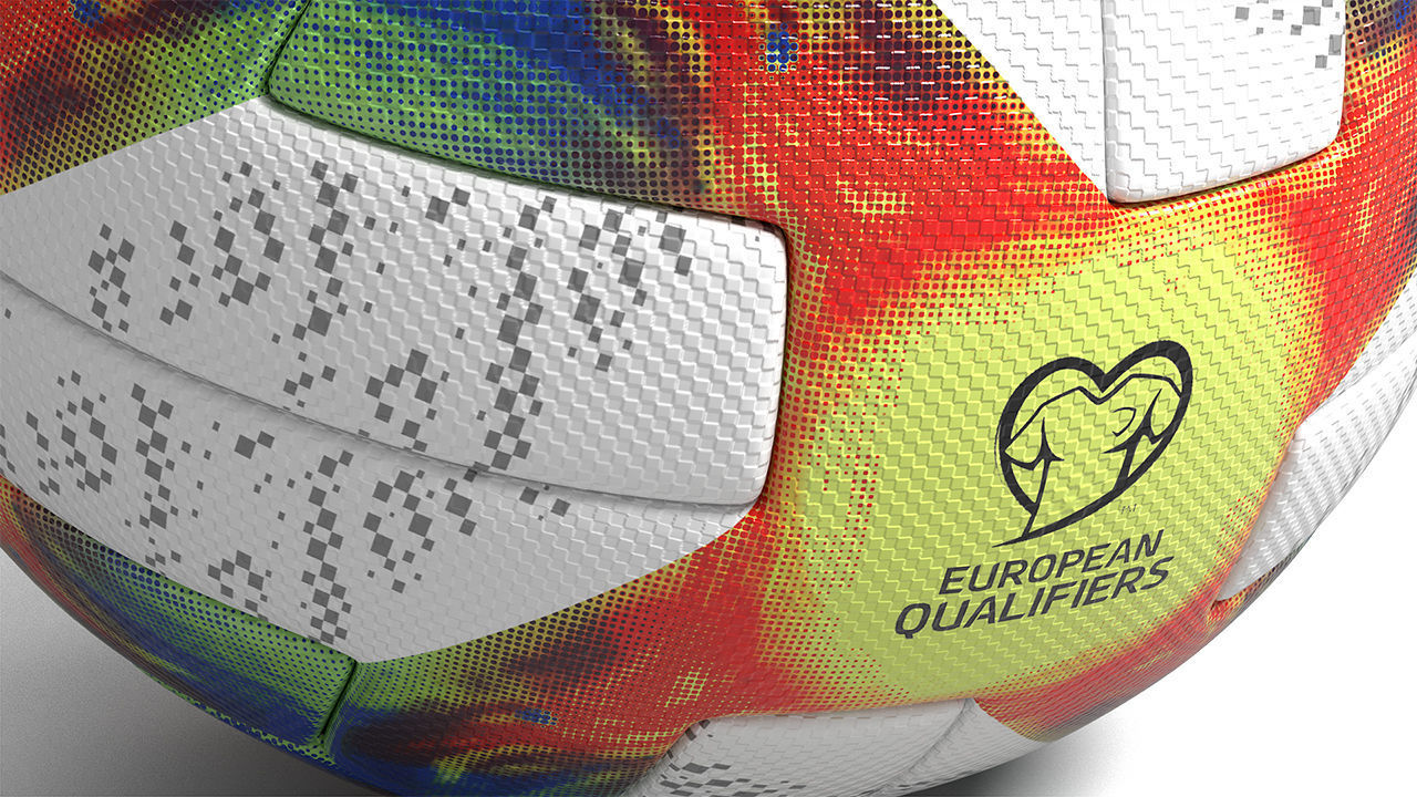3D model Euro Qualifier 2020 Official Ball Vray VR / AR / low-poly ...