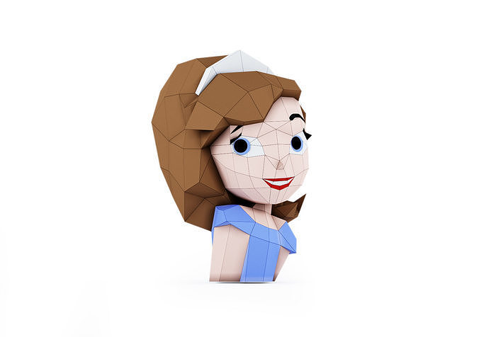 Princess Sofia 3D model | CGTrader