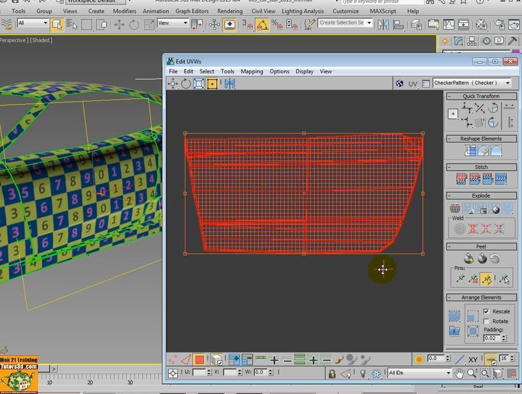 3ds max 2014 Unwrap Mapping vol 35 Italiano MP4 3D model | CGTrader