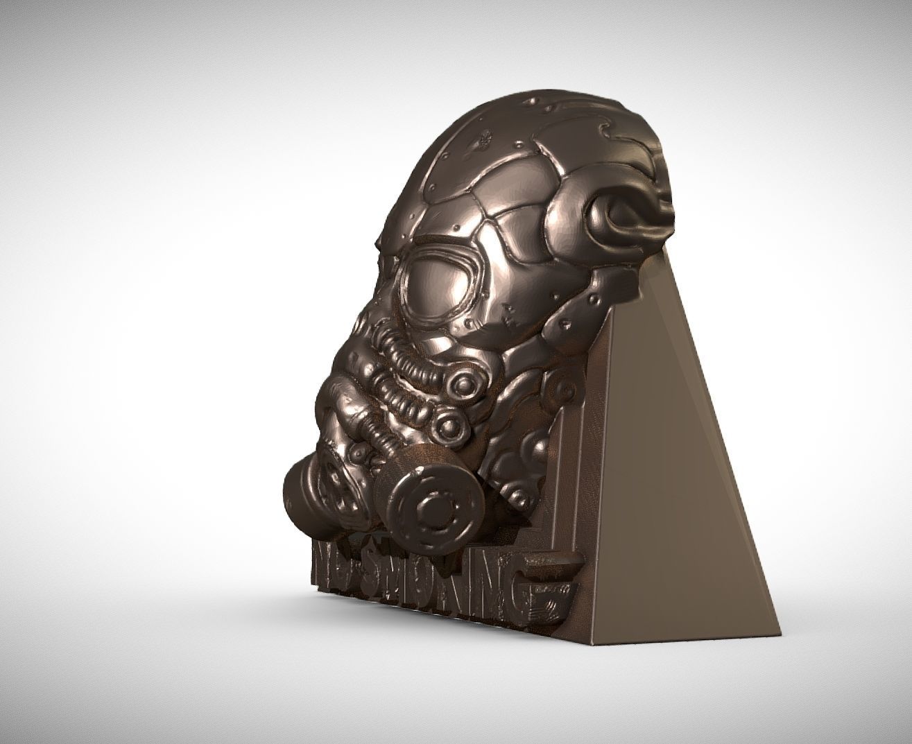 Cyberpunk Mask 3D model 3D printable | CGTrader