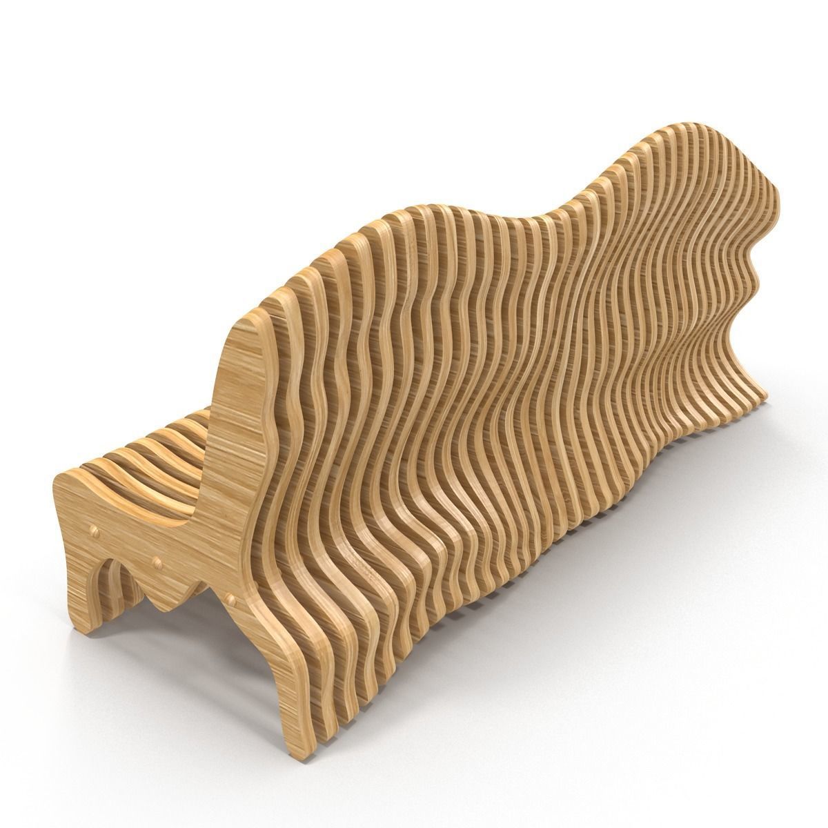 Parametric Bench 3D model | CGTrader