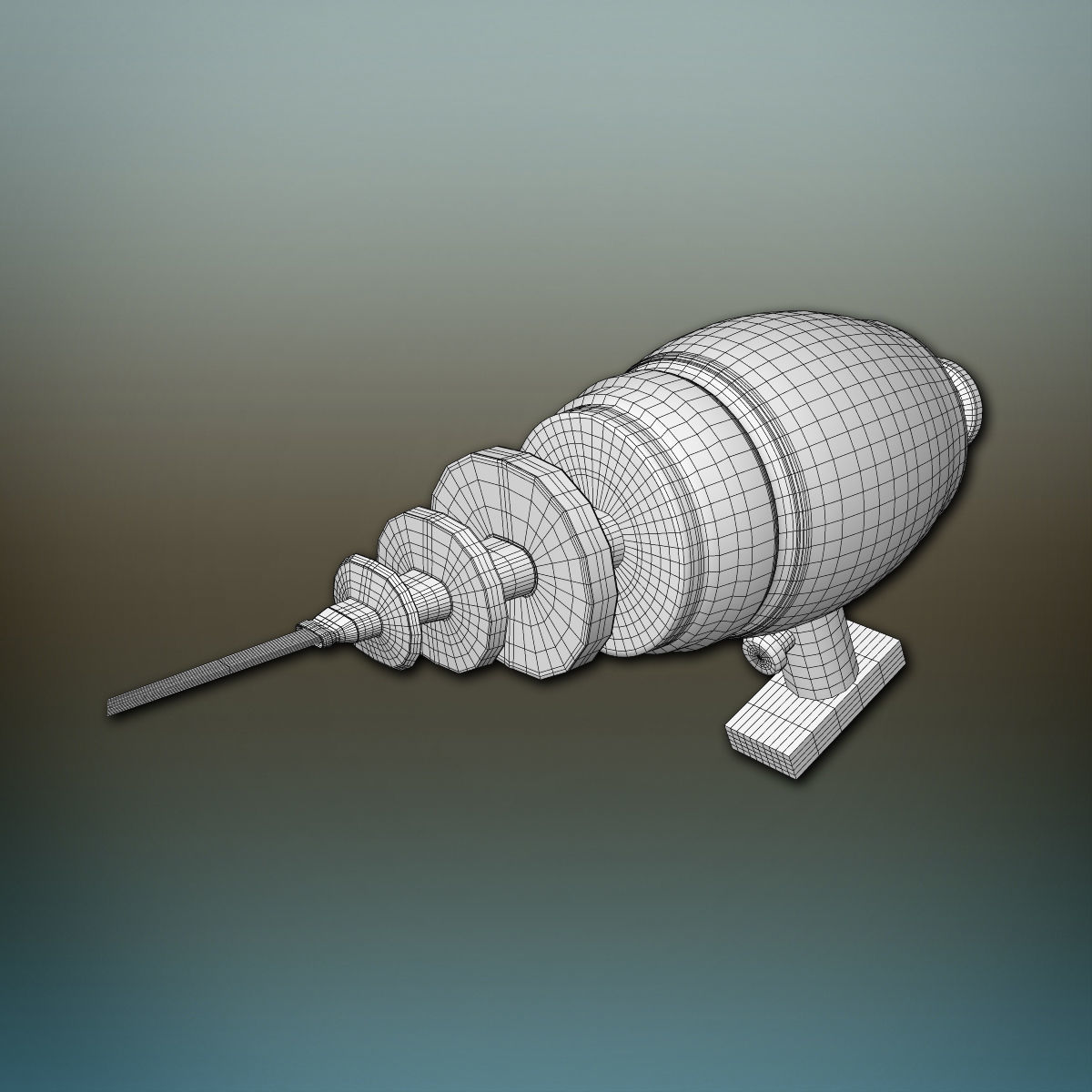 Alien Ray gun 3D model | CGTrader