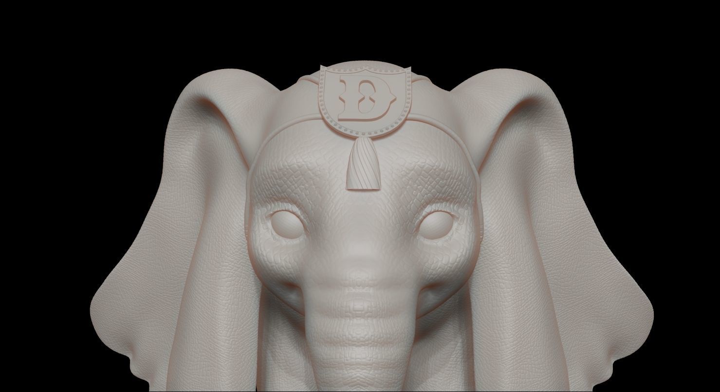 Fanart Baby Elephant - Dumbo 3D model 3D printable | CGTrader