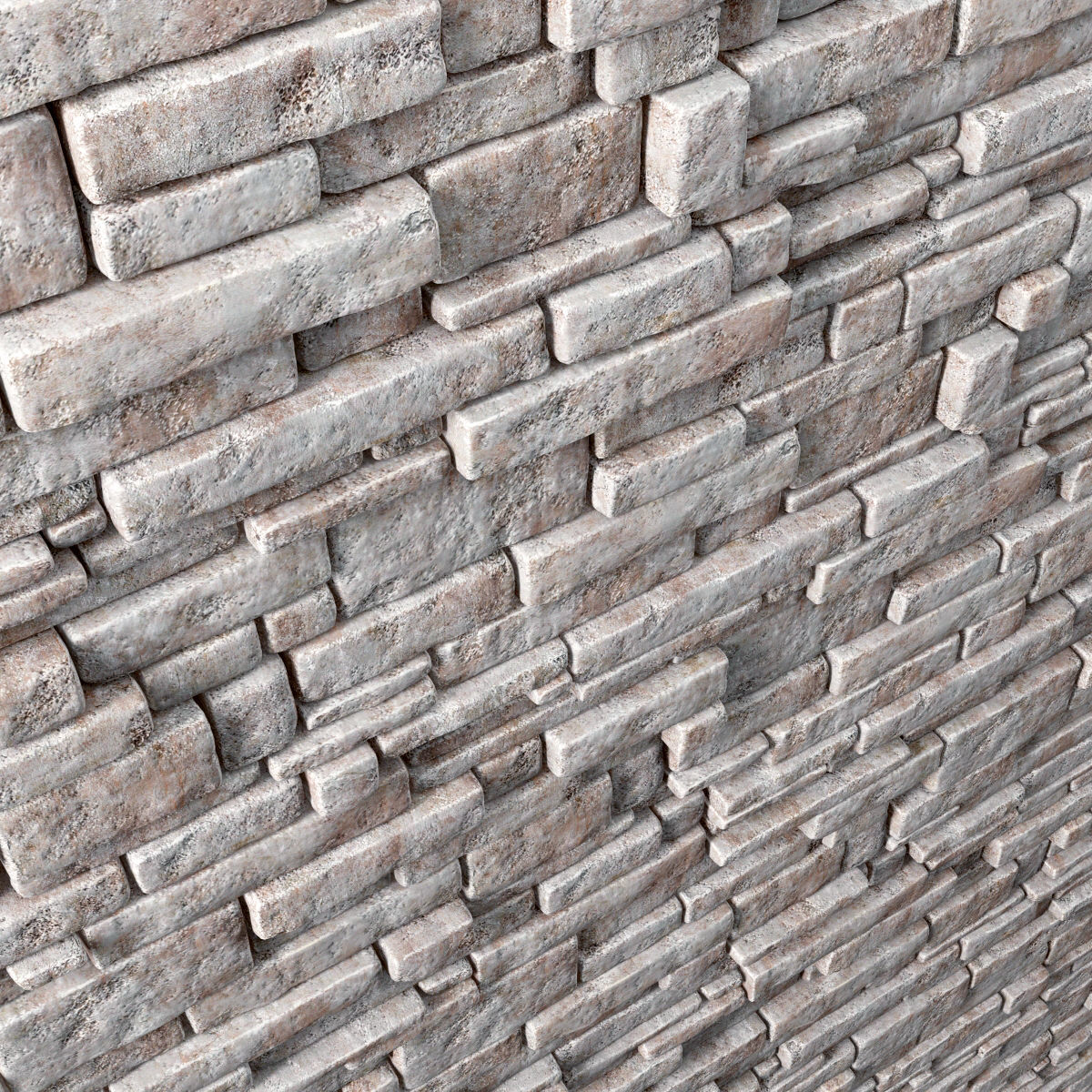 Panel decor brick n8 3D model | CGTrader