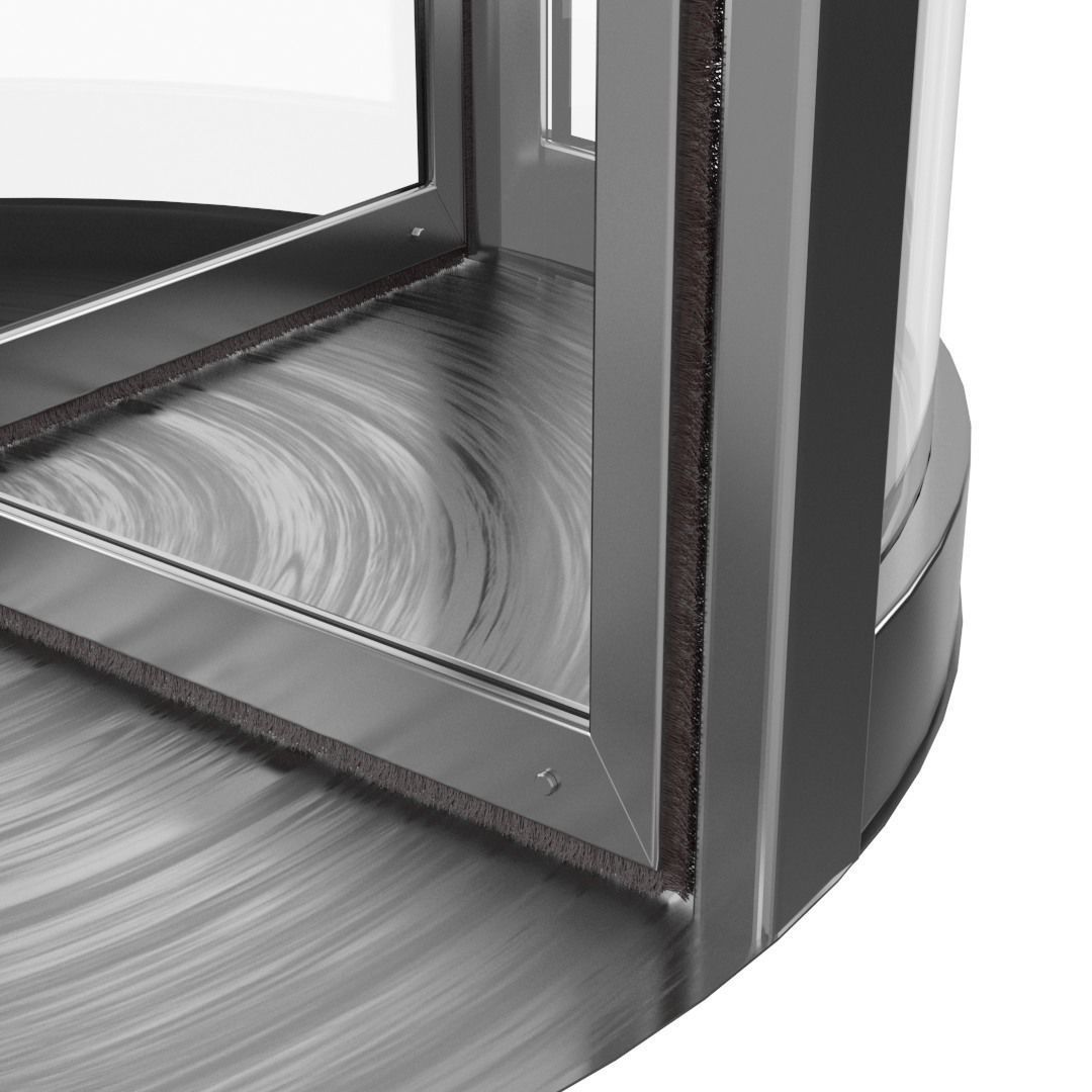 Revolving door Dorma Crane 2000 3D model | CGTrader