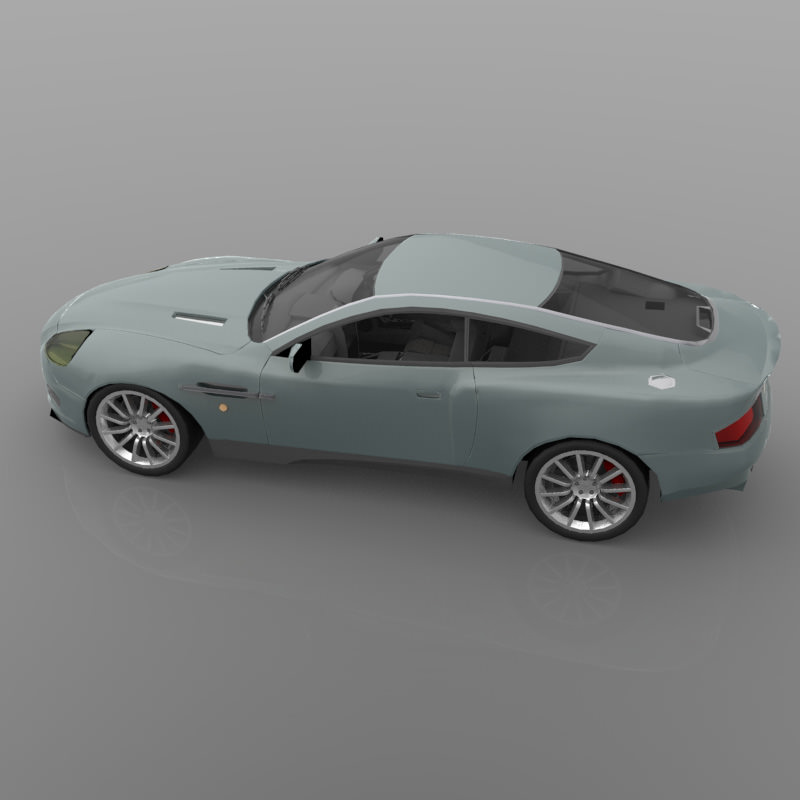Aston Martin DB7 Vanquish 3D model | CGTrader