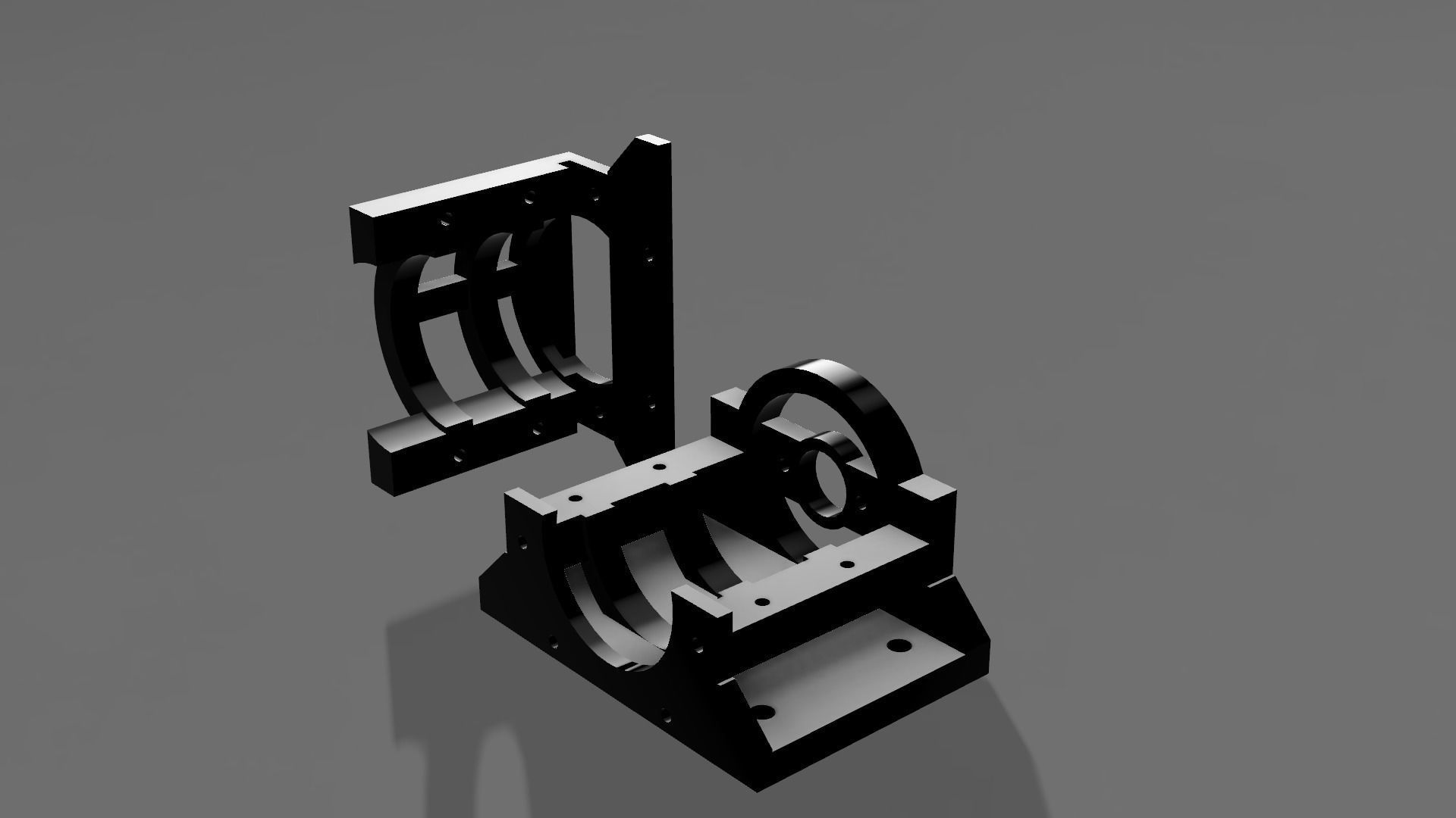 20w Motor Mount 3D model 3D printable | CGTrader