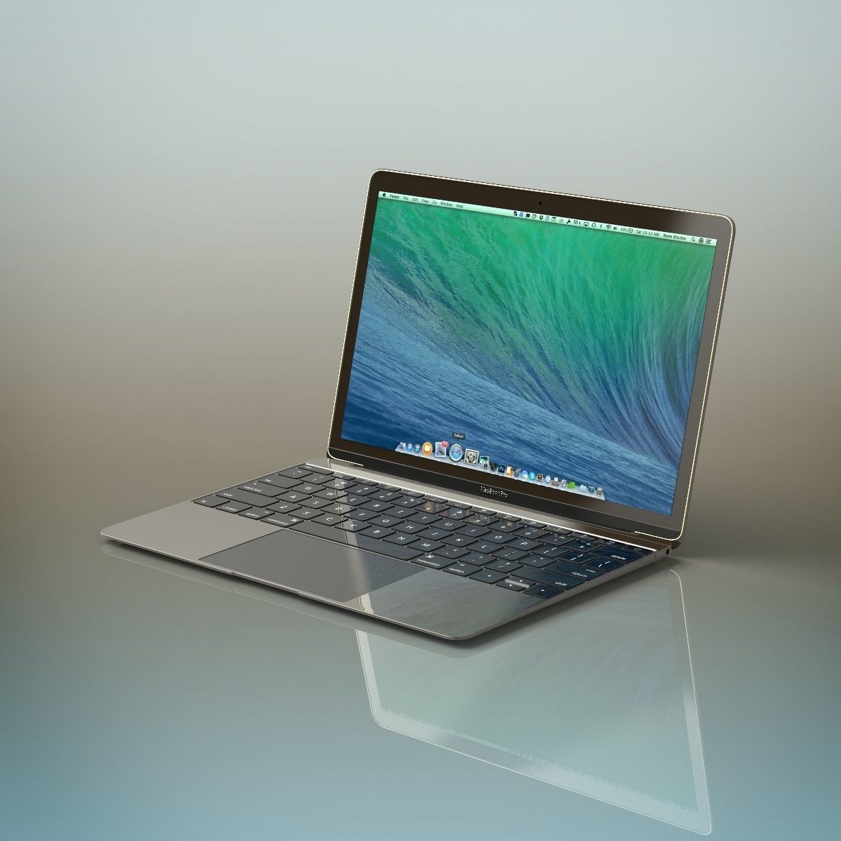 Apple macbook pro 3D model | CGTrader