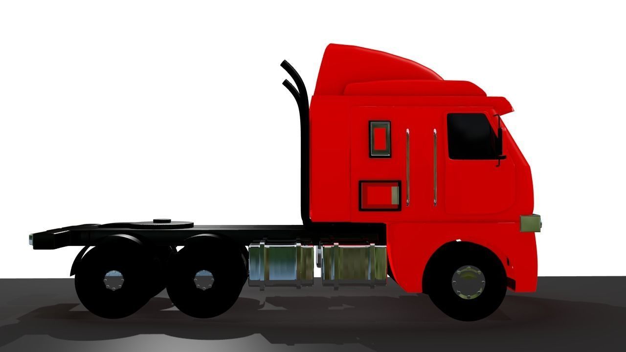 Heavy Truck Low Poly free VR / AR / low-poly 3D model | CGTrader