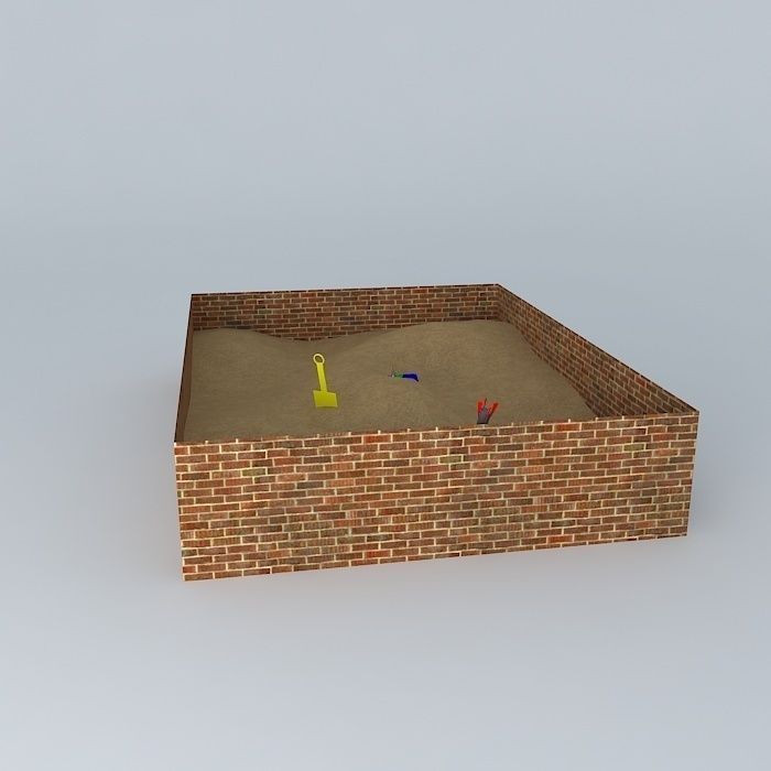 Sandbox free 3D model | CGTrader
