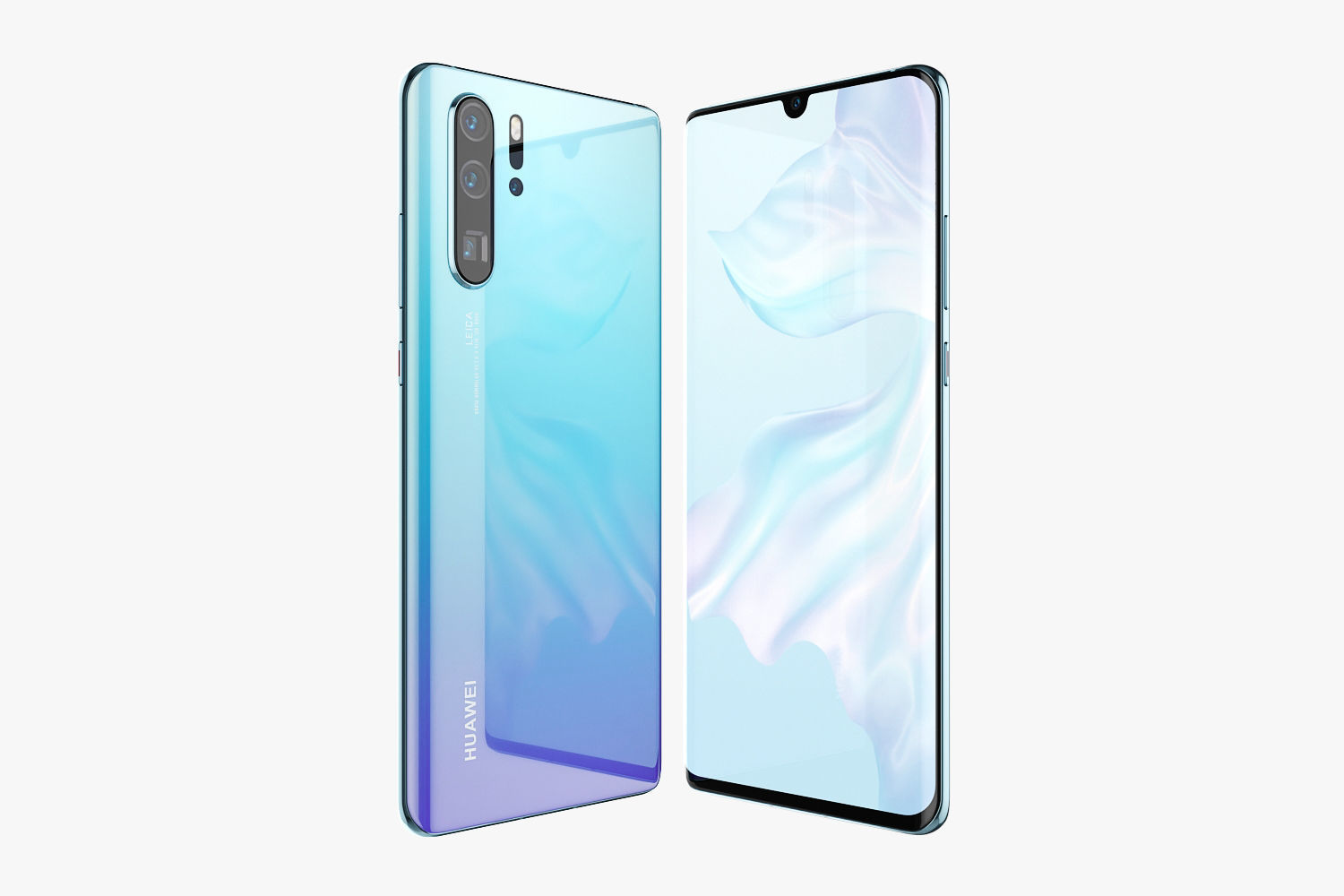 Huawei P30 Pro ALL Colors 3D model | CGTrader