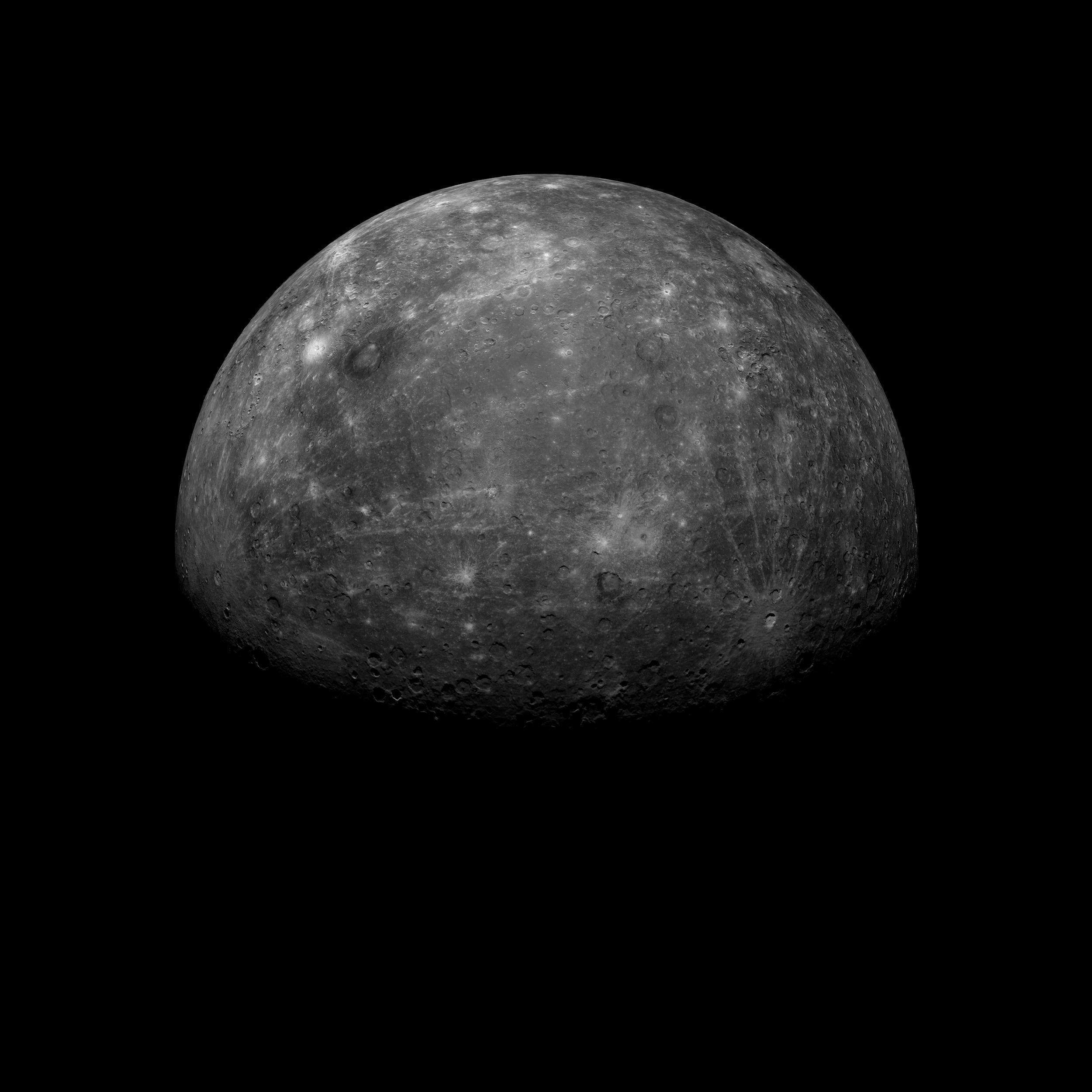 Photorealistic Mercury 23k free VR / AR / low-poly 3D model | CGTrader