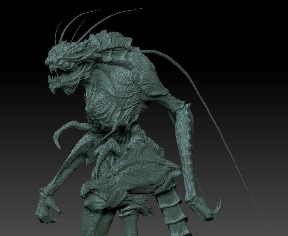 Formian 3D model OBJ MTL FBX STL