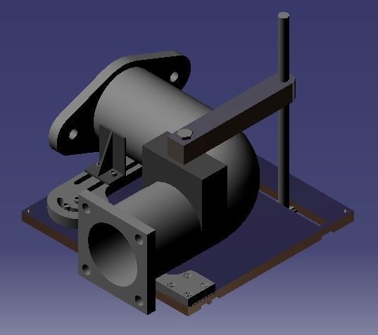 Elbow Pipe Fixture 3D model 3D printable | CGTrader