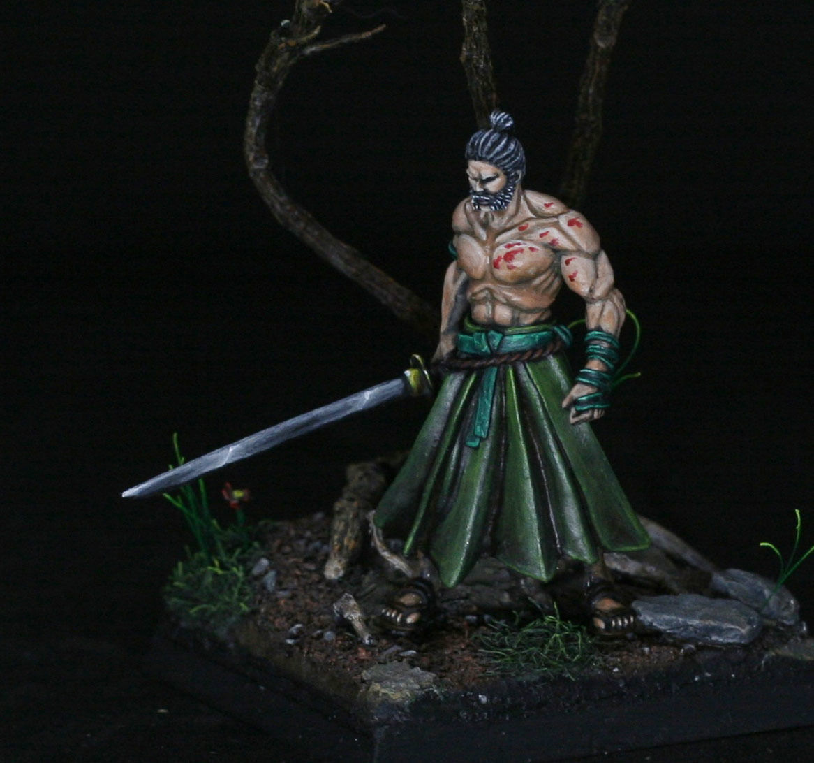 Ronin - Nobu 35 mm scale - 3D print model 3D model 3D printable | CGTrader