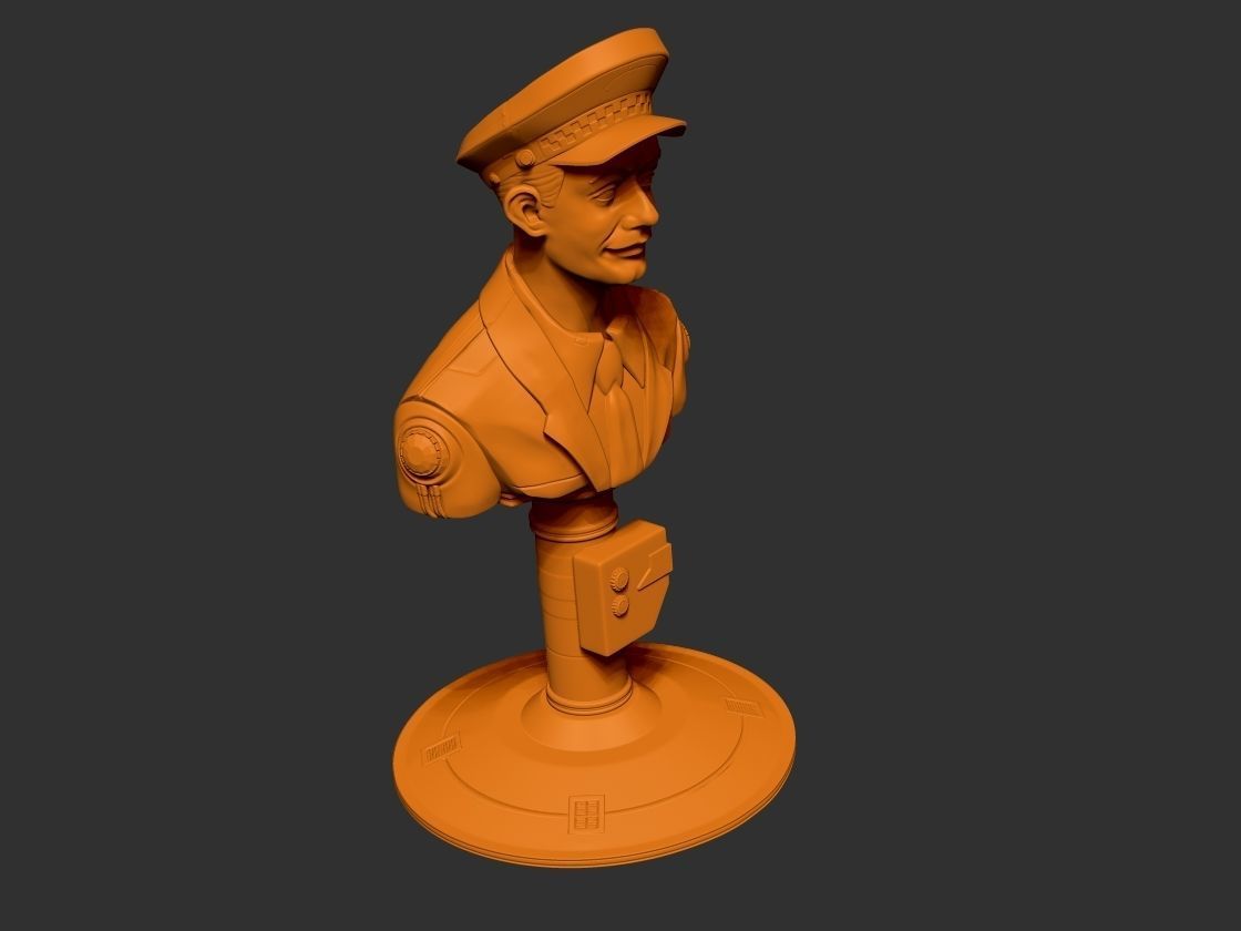 Total Recall Johnny Cab 3D model 3D printable | CGTrader