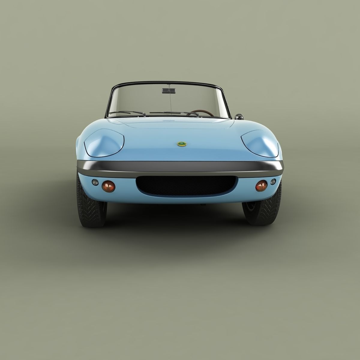 Lotus Elan S1 3D model | CGTrader