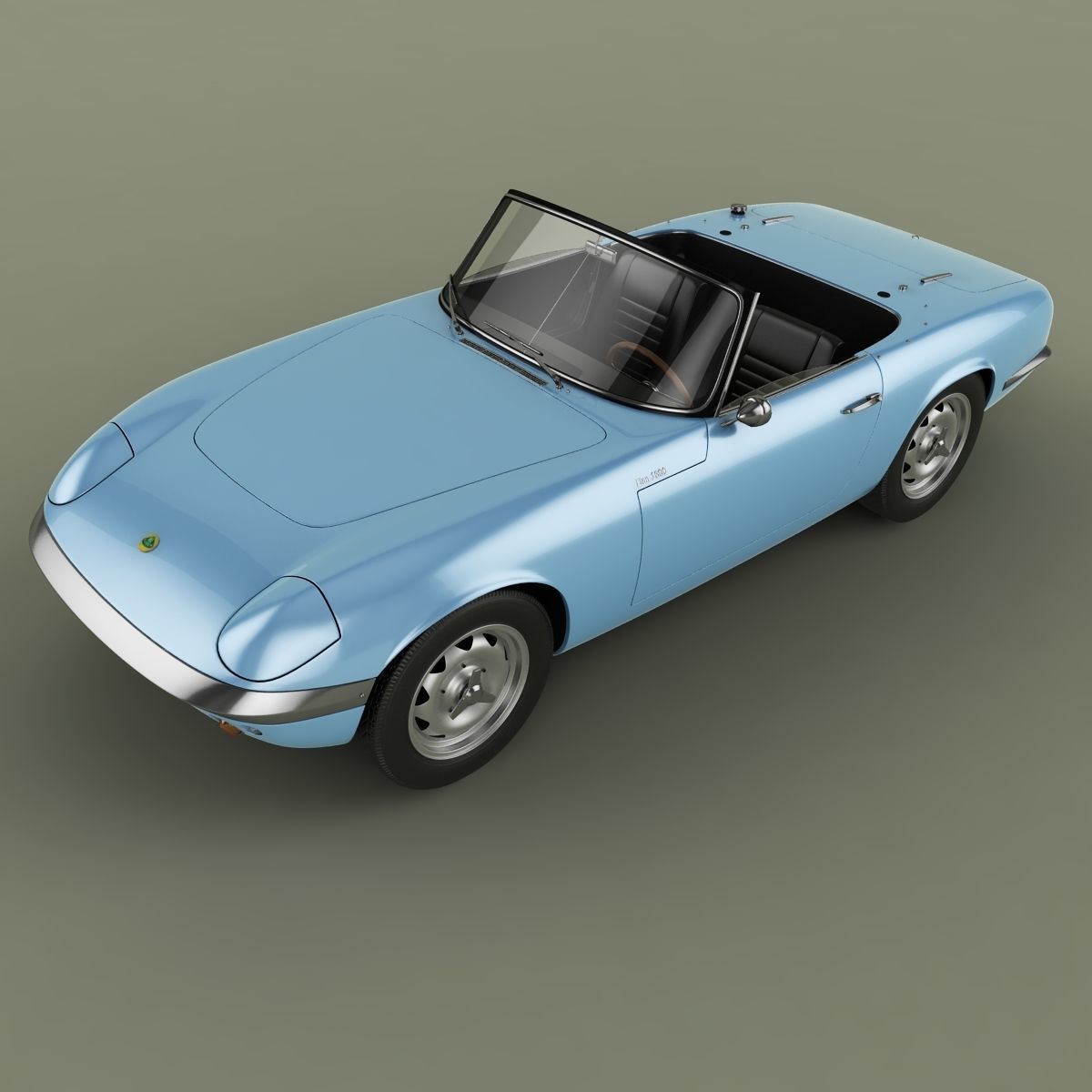 Lotus Elan S1 3D model | CGTrader