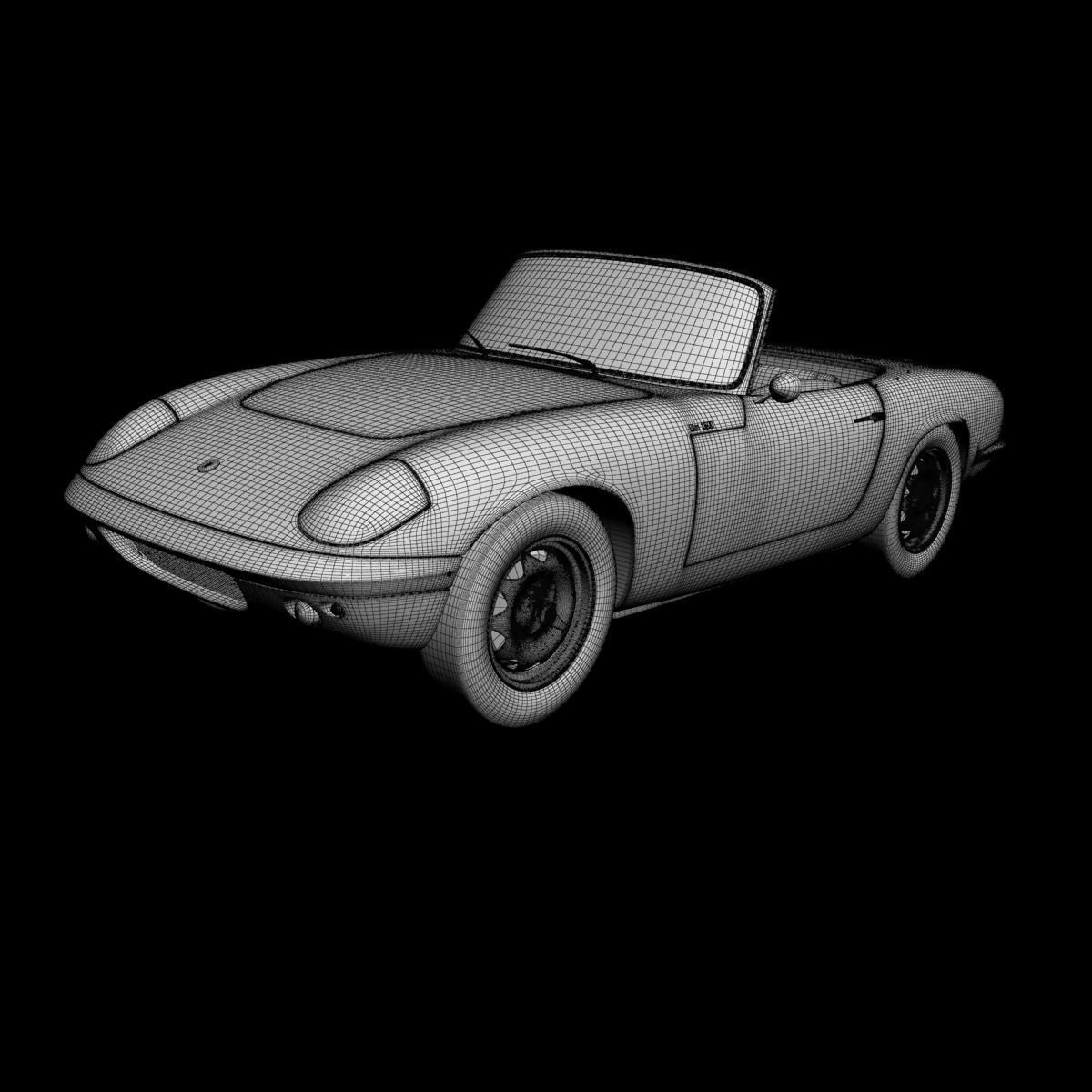 Lotus Elan S1 3D model | CGTrader