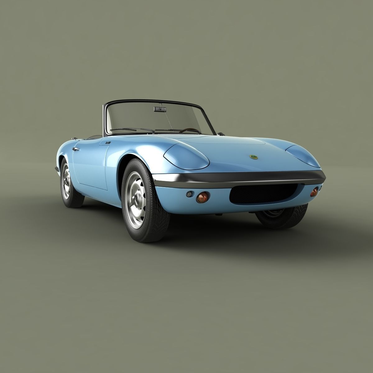 Lotus Elan S1 3D model | CGTrader