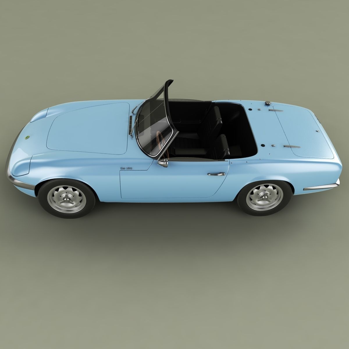 Lotus Elan S1 3D model | CGTrader