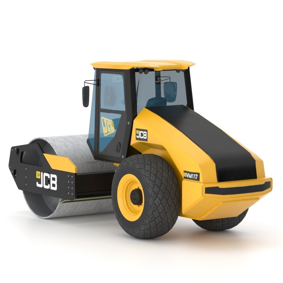 3D model Compactor JCB VM117 VR / AR / low-poly | CGTrader