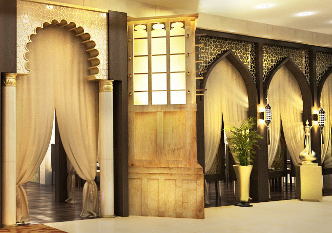 Arabic Heritage - Barjeel Wind Turbine Tower 3D model