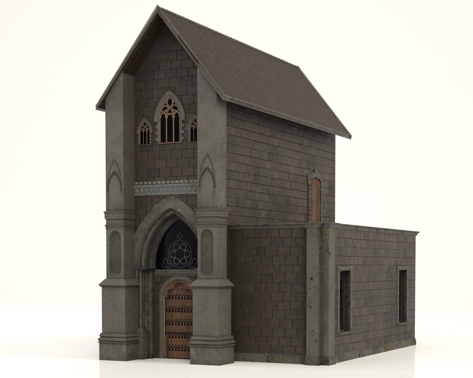 3D model Victorian Building VR / AR / low-poly | CGTrader