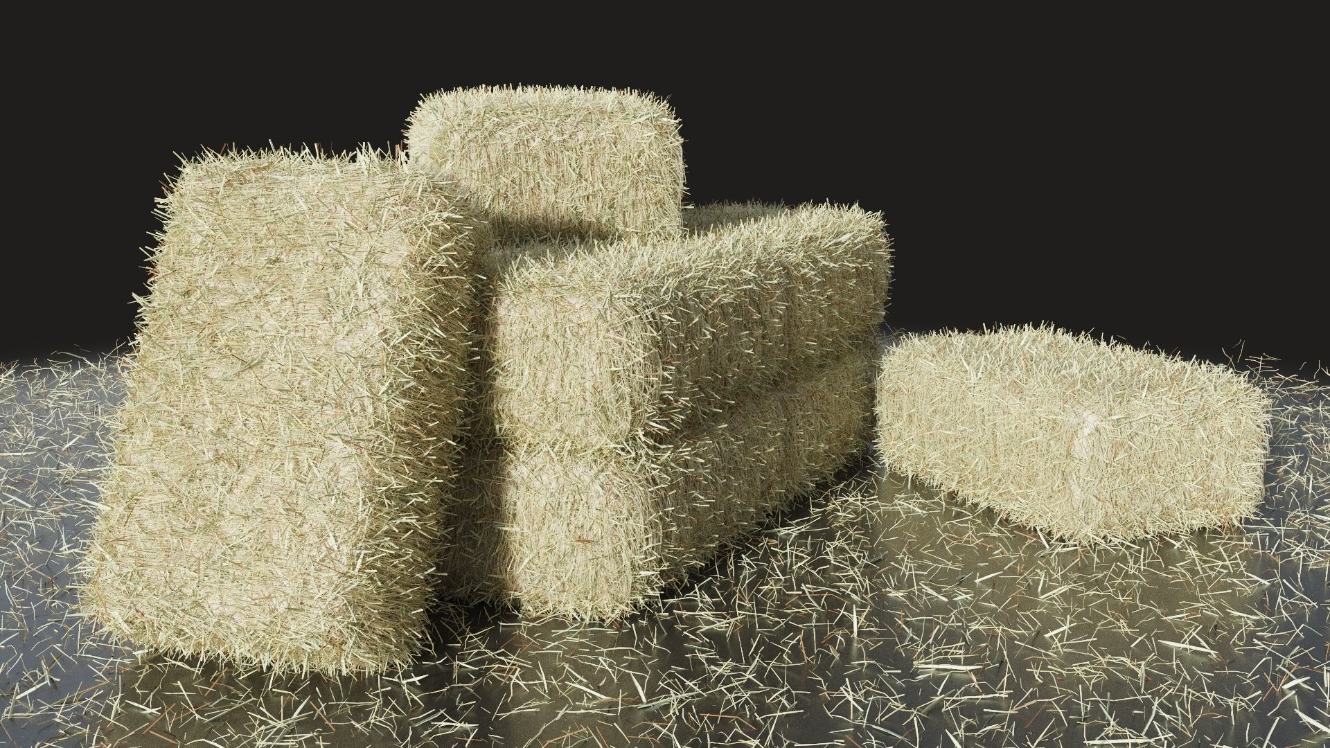 Haystack 3D model | CGTrader