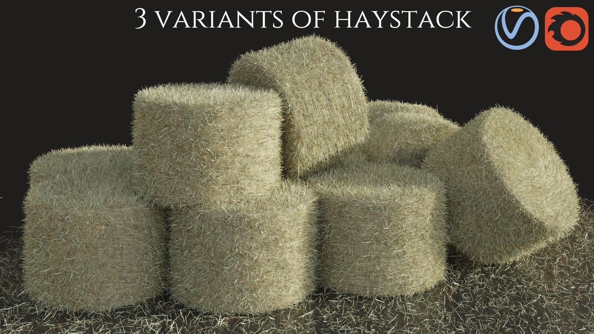 Haystack 3D model | CGTrader