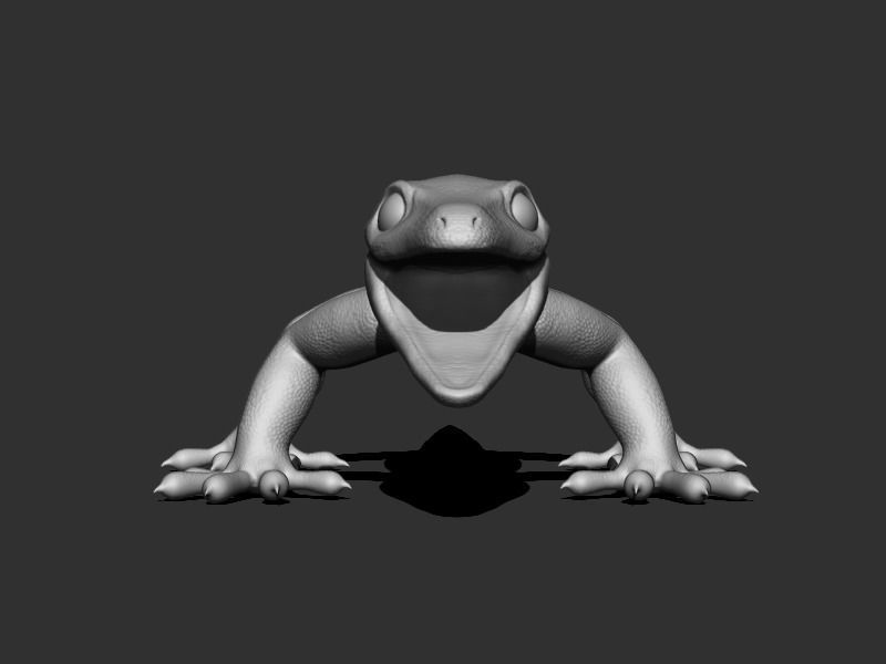 3D model 3D Gecko VR / AR / low-poly animated | CGTrader