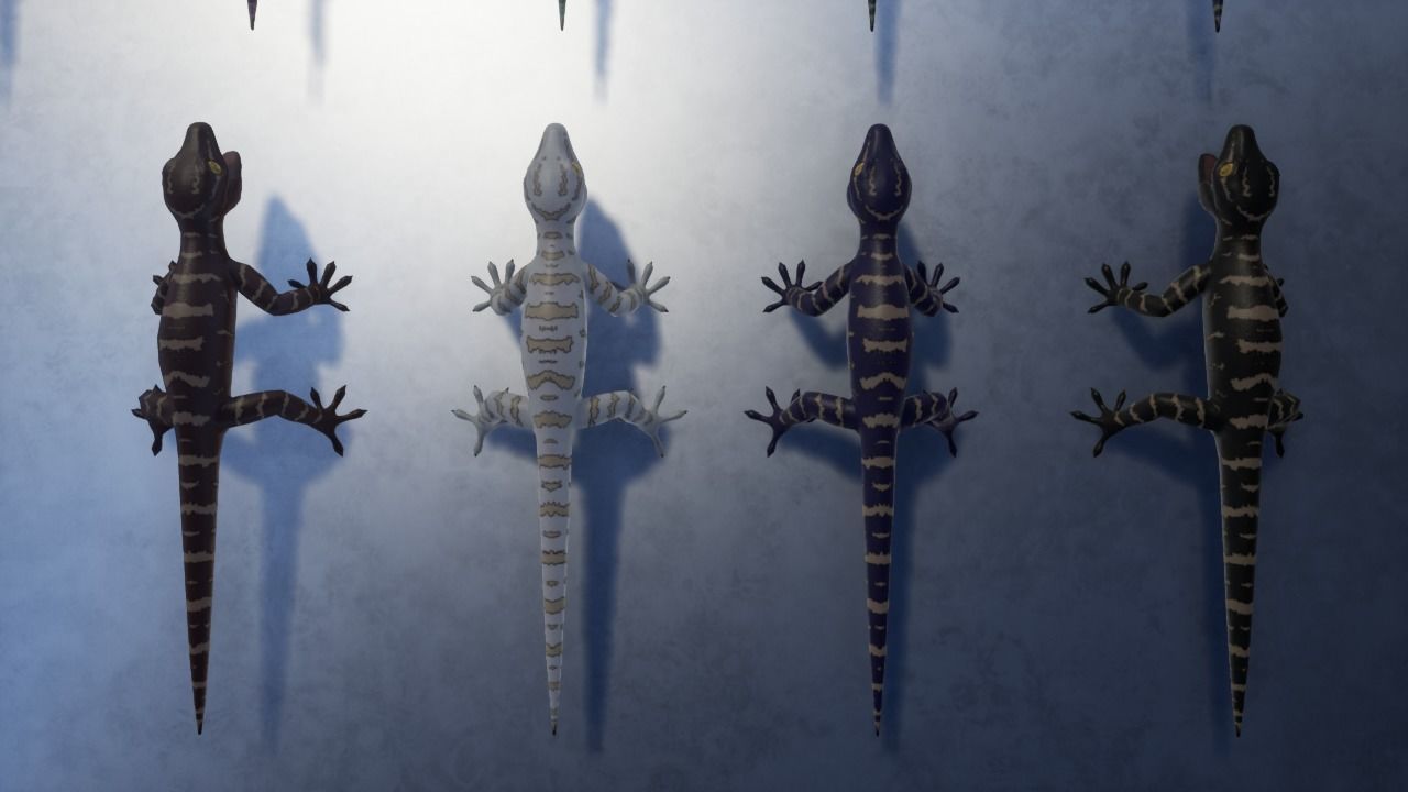 3D model 3D Gecko VR / AR / low-poly animated | CGTrader