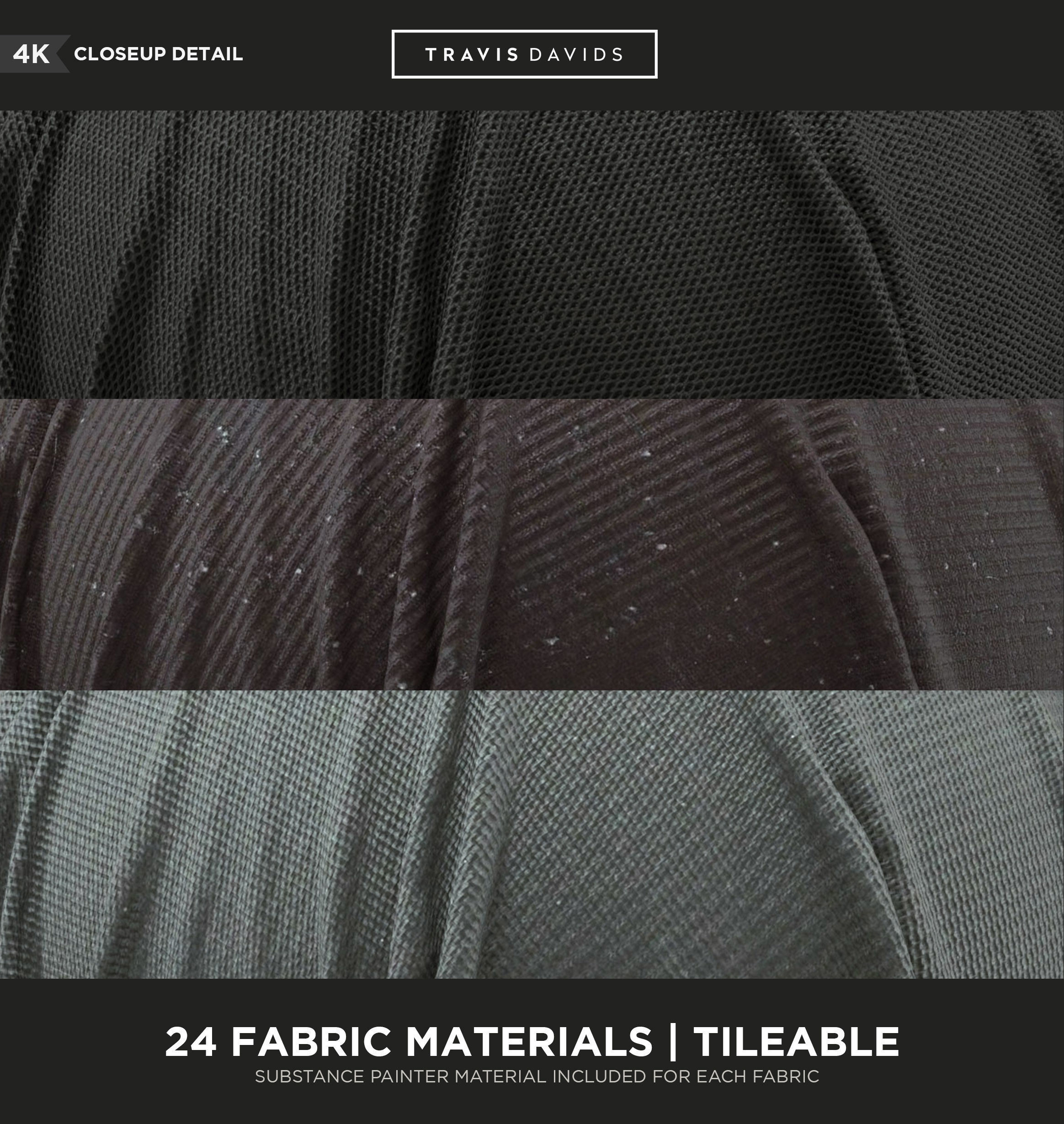 56 Fabric Materials - COMPLETE PACK Texture | CGTrader