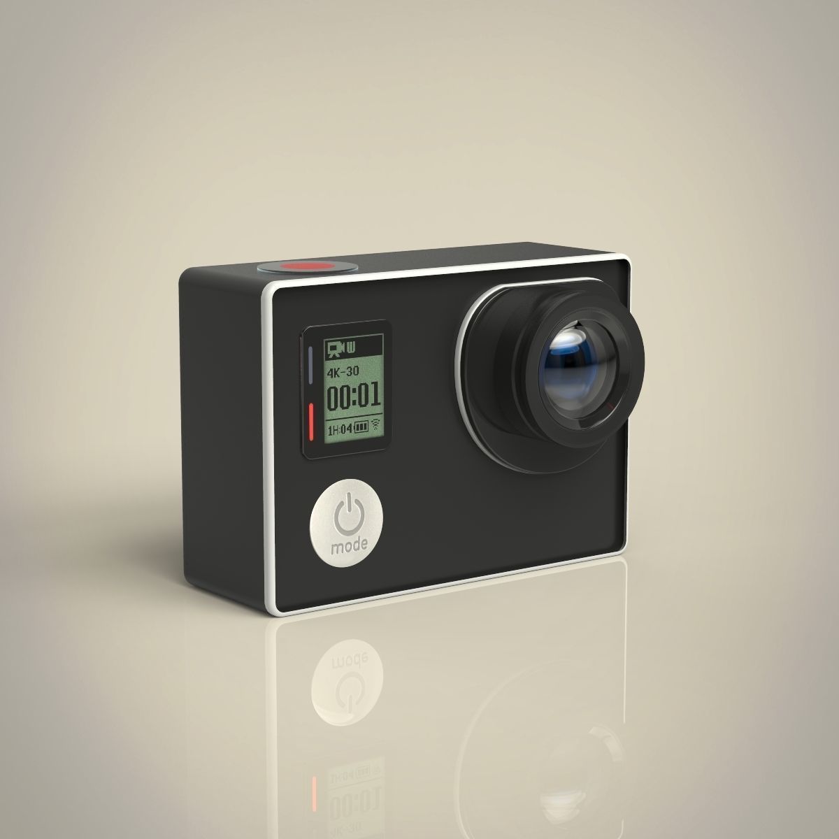 GoPro Hero 4 3D model | CGTrader