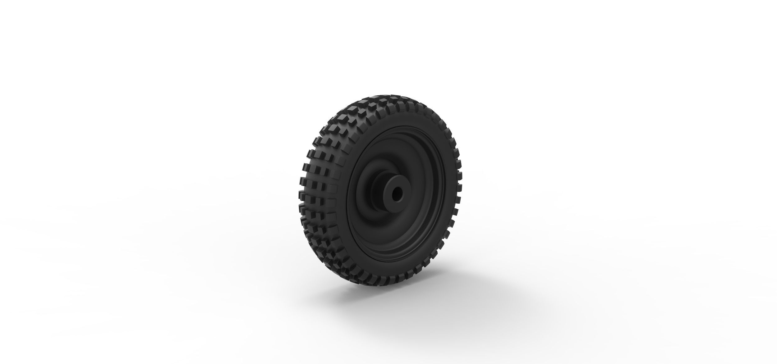 Diecast Offroad wheel 24 3D model 3D printable | CGTrader