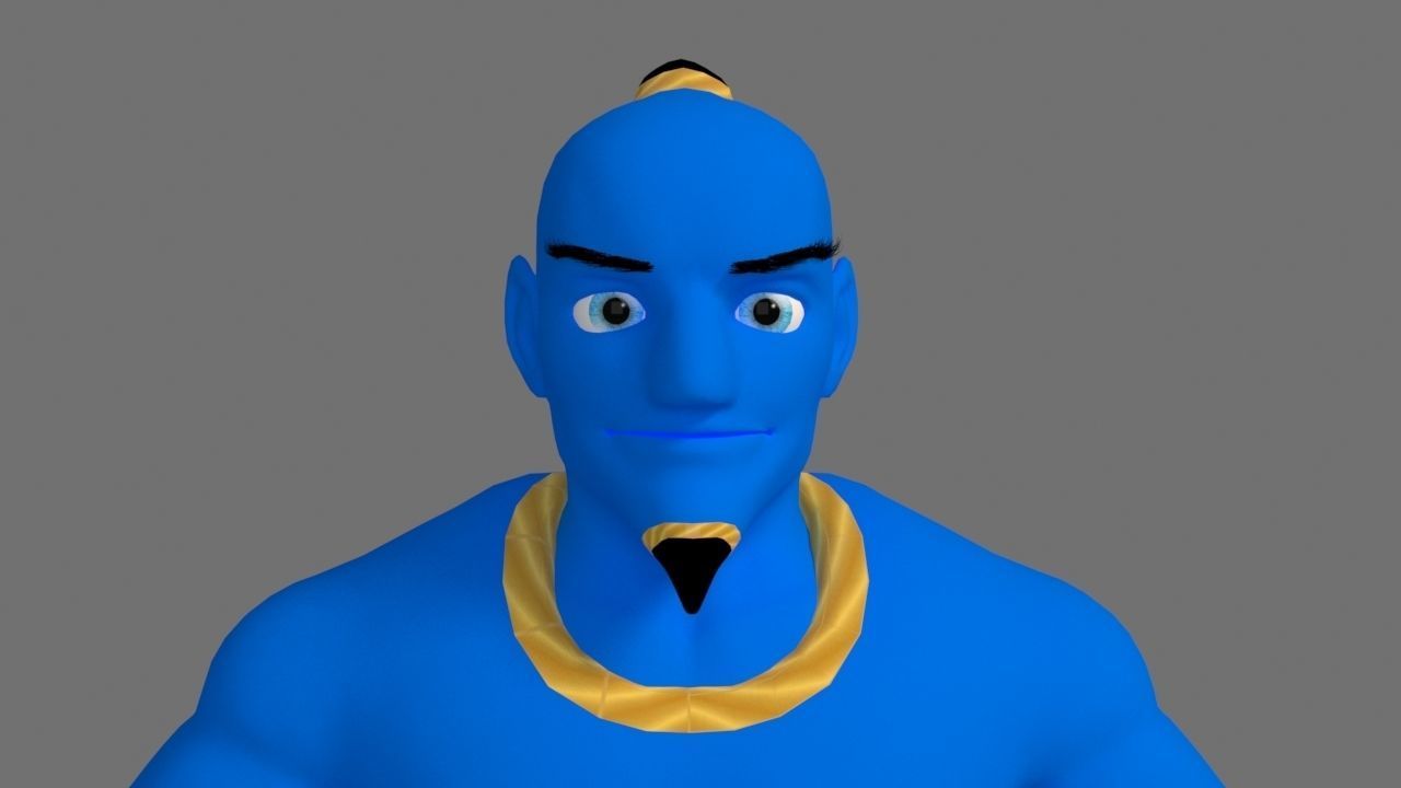 Genie 3D model | CGTrader