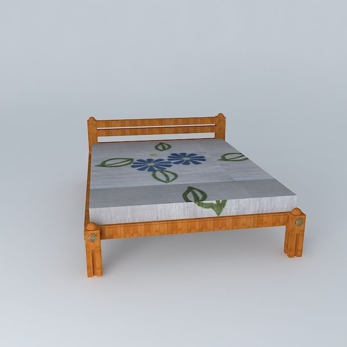 Modern Cot In Traditional Style 3d Model Cgtrader