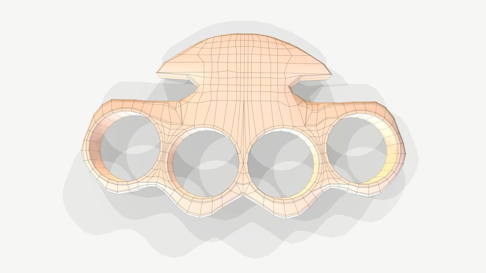 3D model Metal Punch Ring Low Poly VR / AR / low-poly | CGTrader