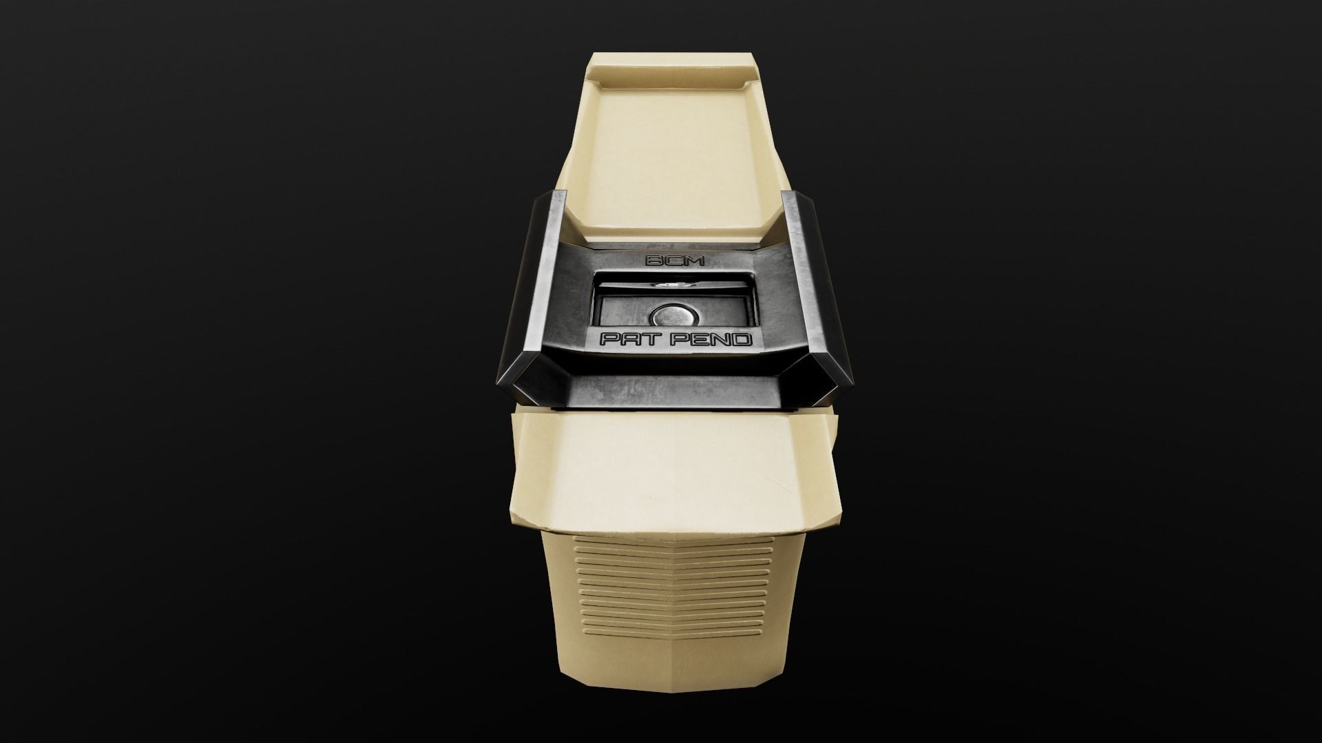 3D model BCM Gunfighter KAG-1913 Angle Forward Grip VR / AR / low-poly ...