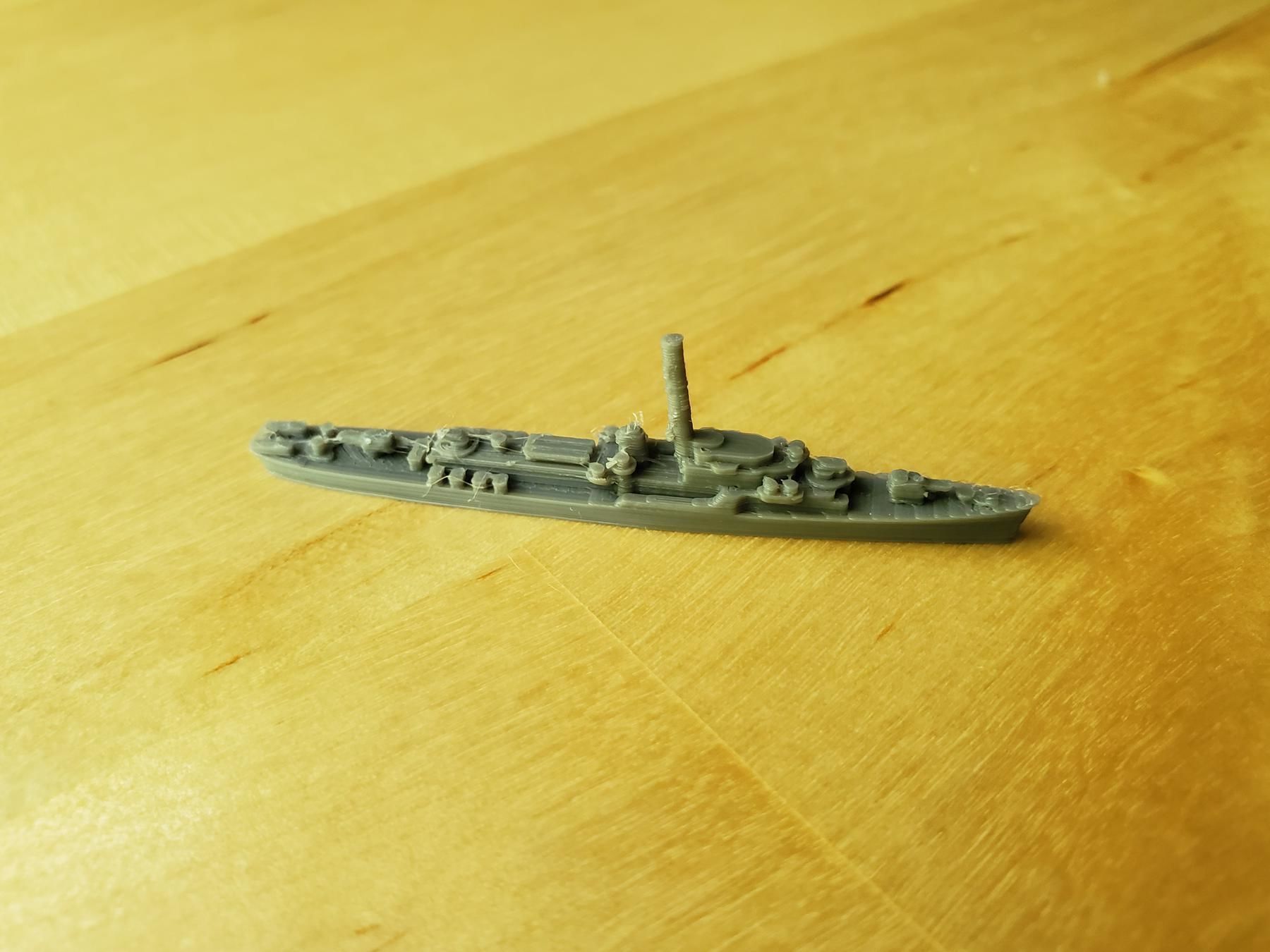 US John C Butler Class Destroyer Warship 3D model 3D printable | CGTrader