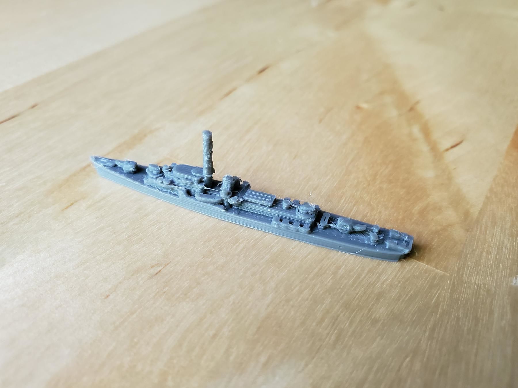 US John C Butler Class Destroyer Warship 3D model 3D printable | CGTrader