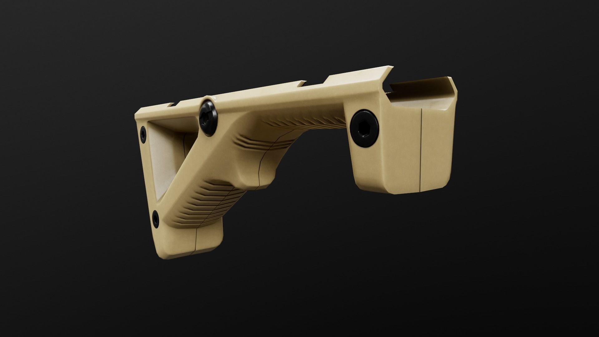 3D model Magpul AFG-2 Angled Fore Grip VR / AR / low-poly | CGTrader