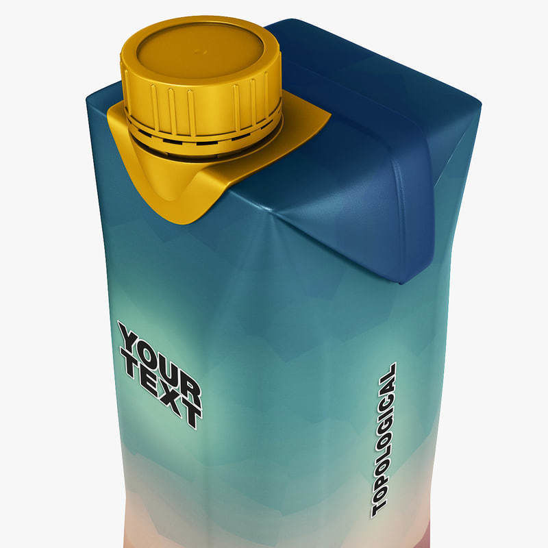 Juice Box 3D model | CGTrader