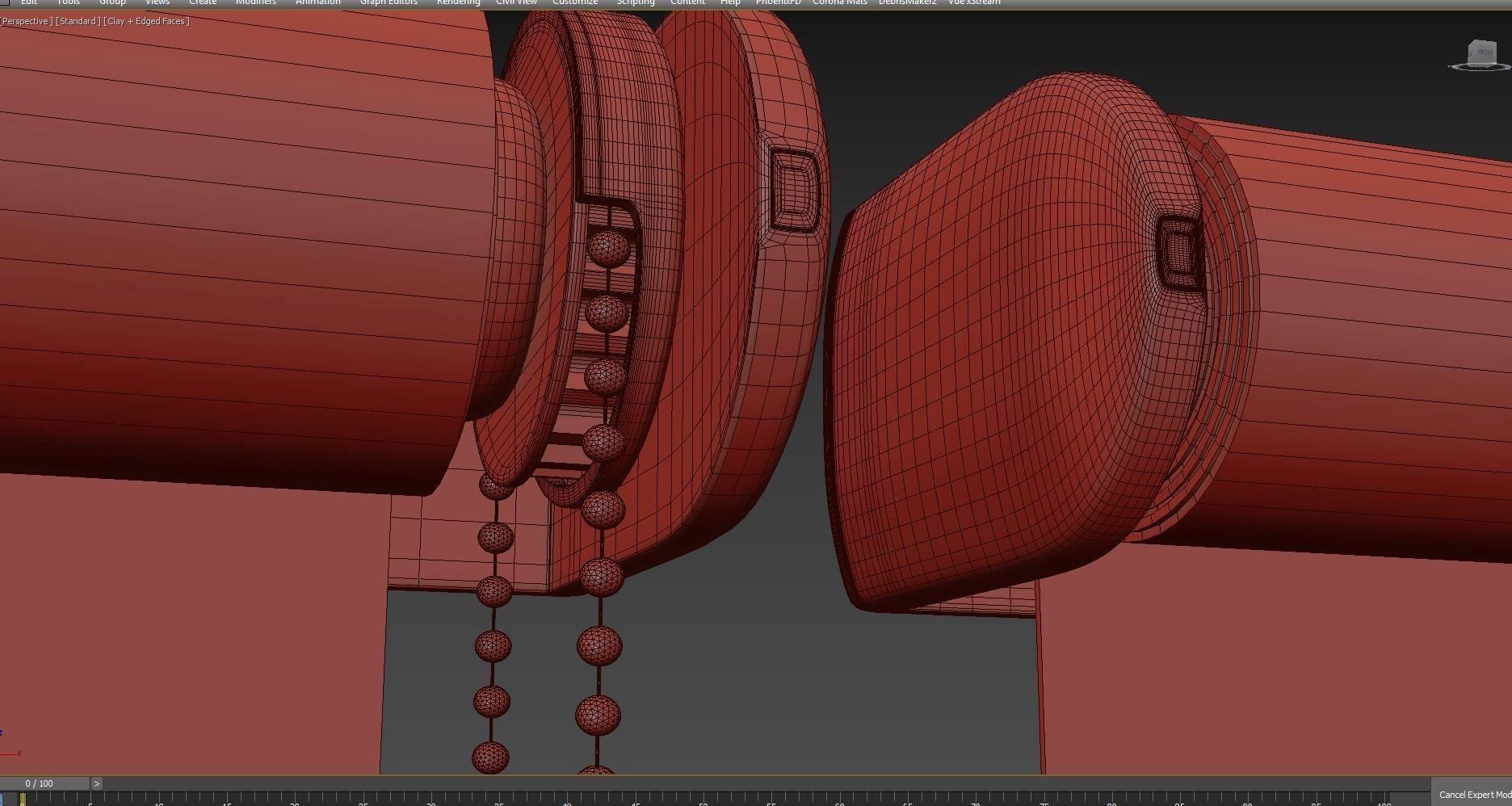 roller blind set 01 3D model | CGTrader