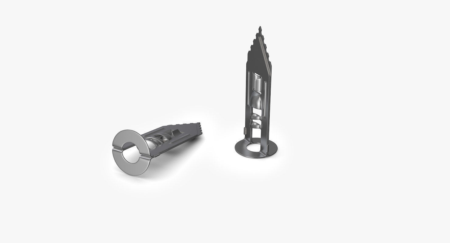 steel dowel 3D model | CGTrader