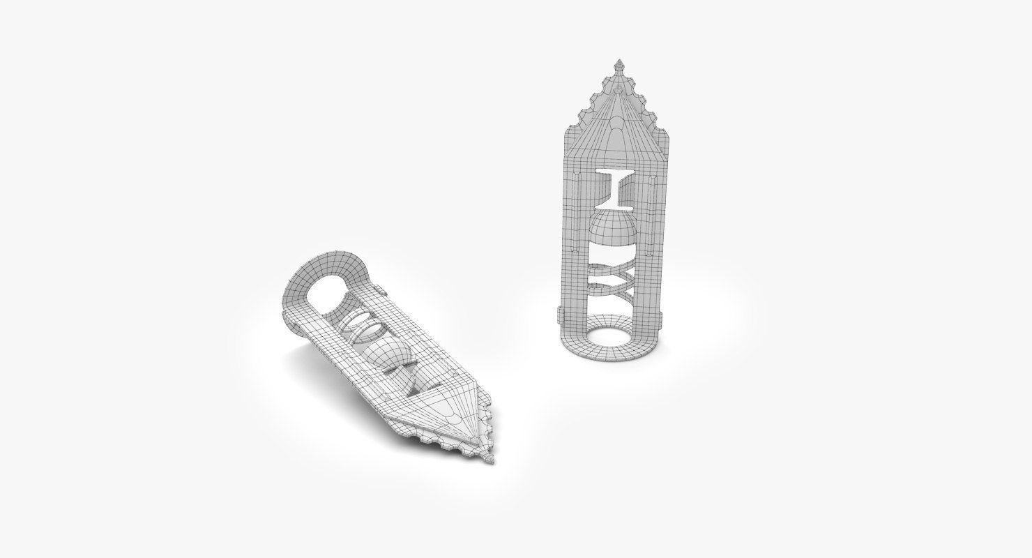 steel dowel 3D model | CGTrader